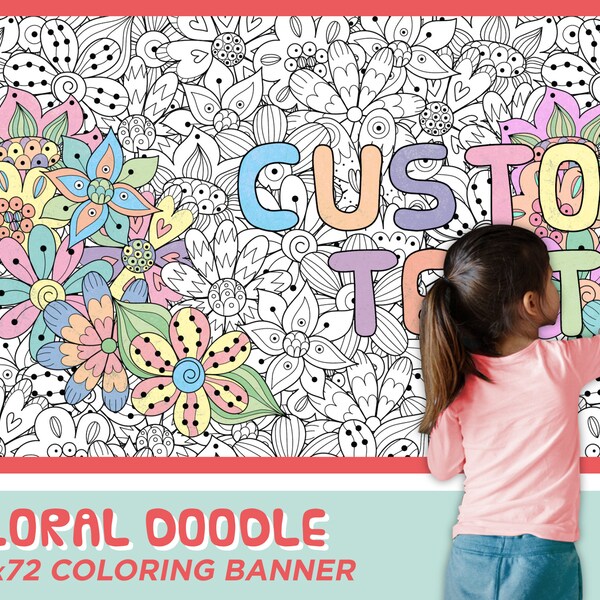 Floral Banner - Etsy