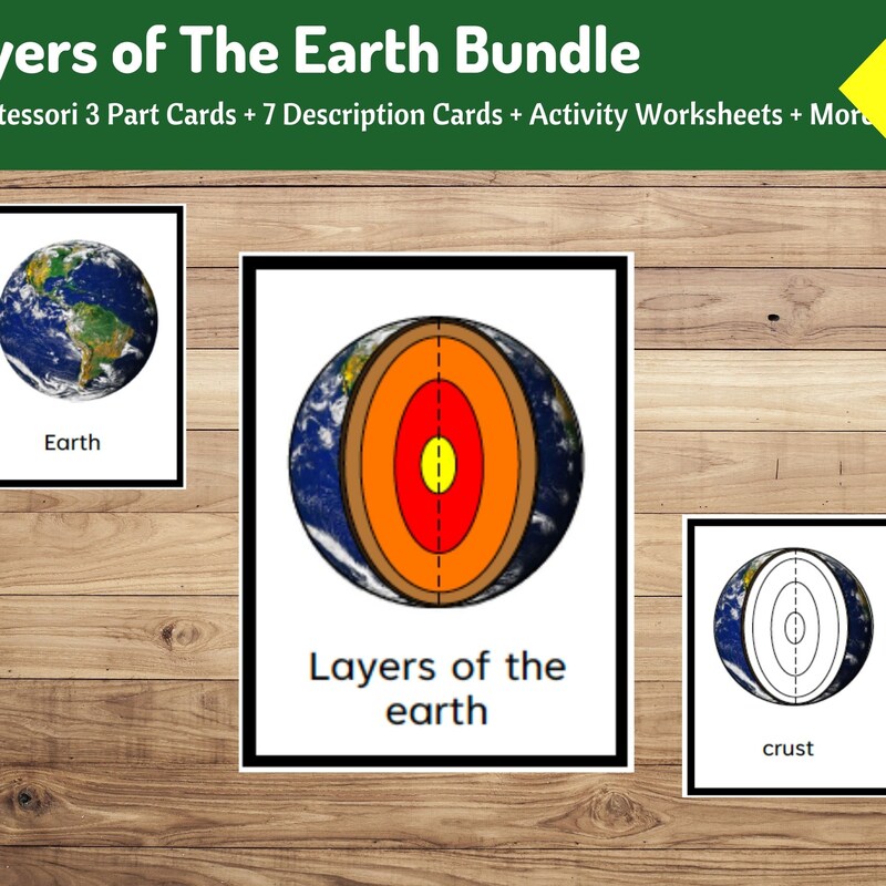 Montessori Earth - Etsy