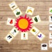 Montessori Sun Game: 54 Sorting Cards + 9 Title Cards + 2 Control Cards ...