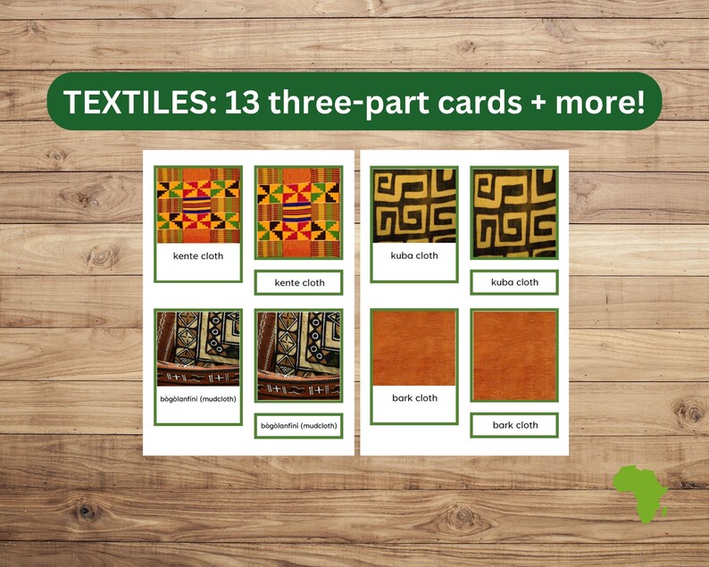 African Continent Mega Bundle | African Animals, Textiles, Foods, Music ...