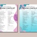 Weekend Getaway Packing List Printable: Travel Checklist (PDF & PNG) - Etsy
