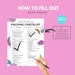 Weekend Getaway Packing List Printable (PDF & PNG) - Etsy Canada