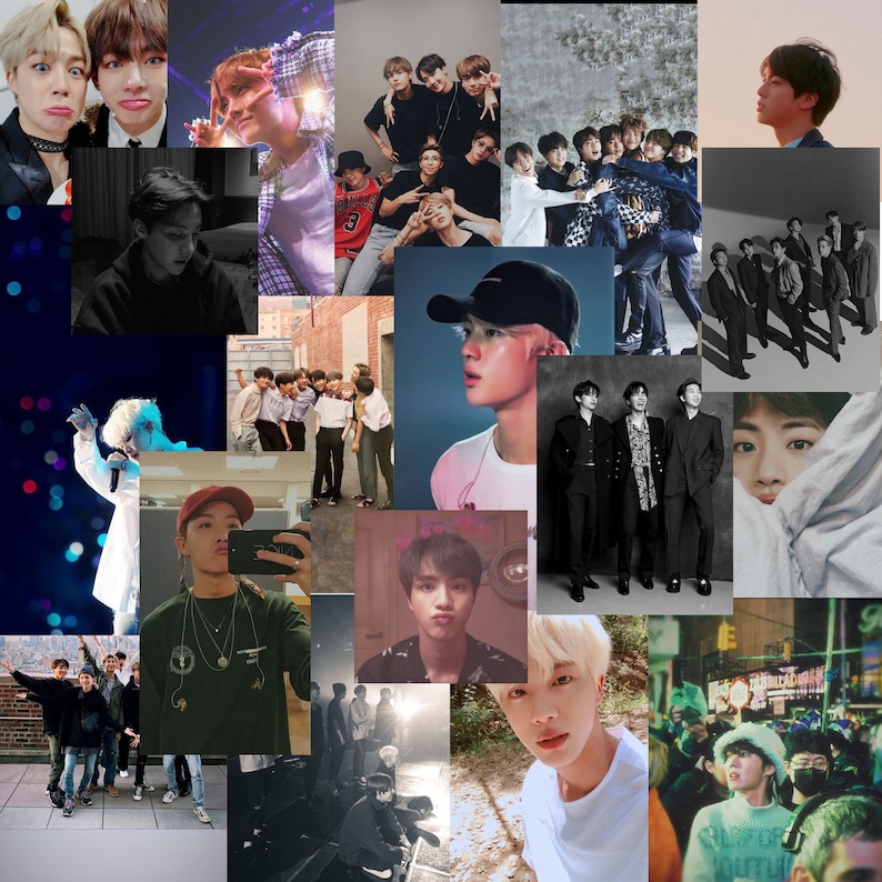 50 PCS BTS Wall Collage Kit Aesthetic BTS Prints Kpop - Etsy UK