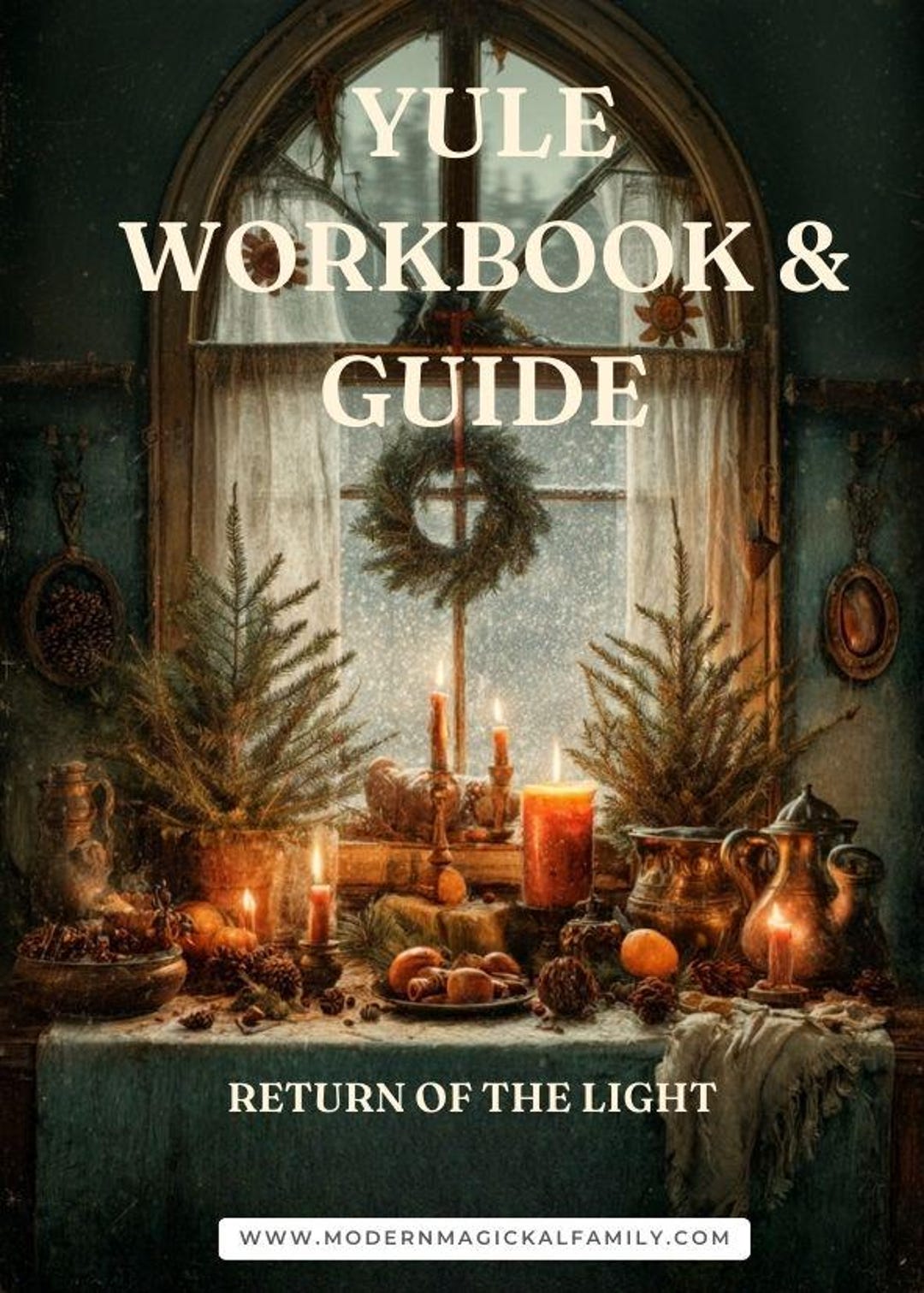 Yule Workbook and Guide | Pagan Rituals | Spell Book | Printable Witch ...