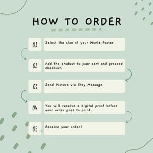 Custom Movie Poster | Portrait From Photo | Custom Gift | Weddings ...