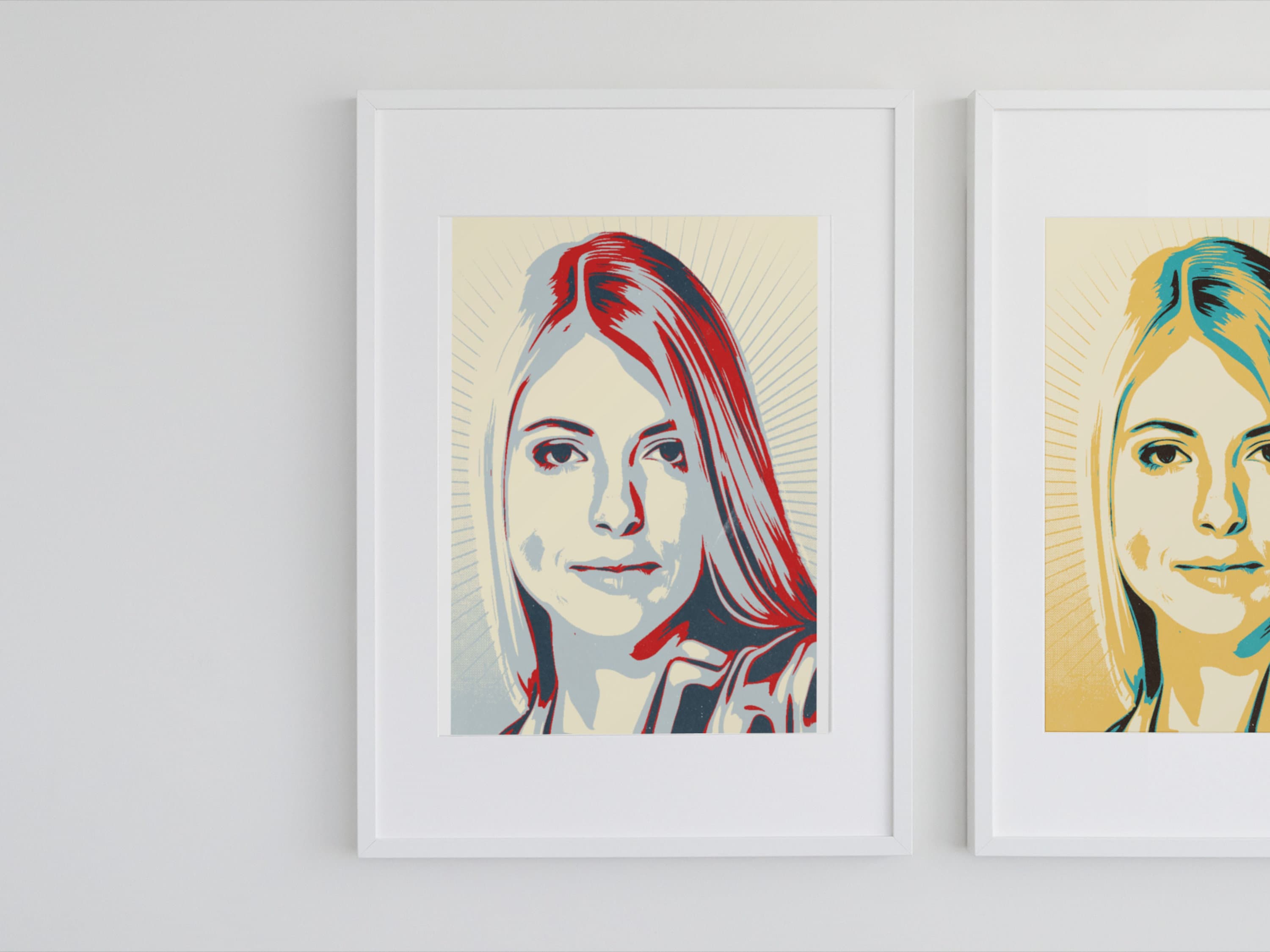 Custom Portrait Vector Style Portrait Unique Custom Portrait Custom ...