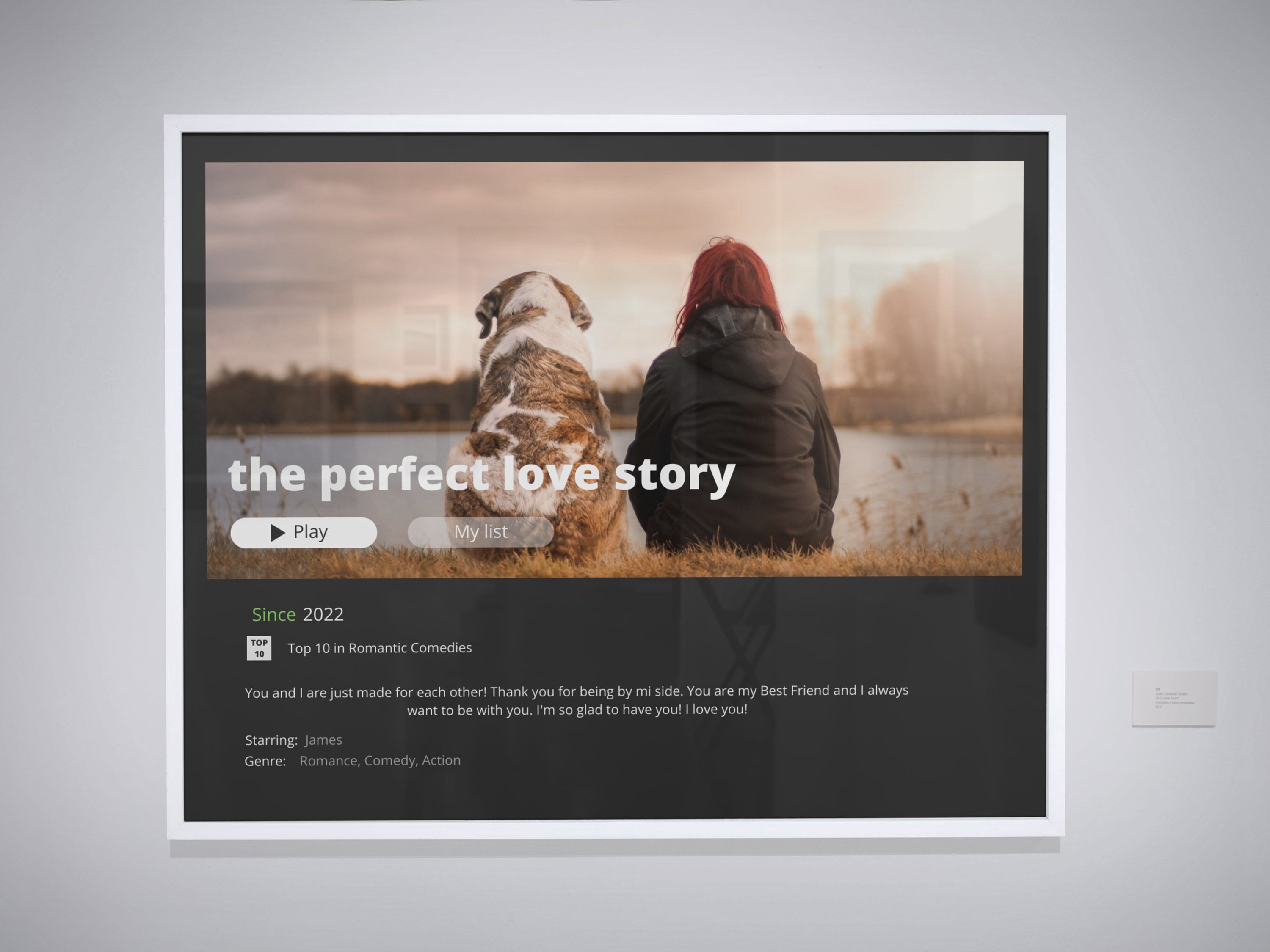 Custom Movie Poster | Portrait From Photo | Custom Gift | Weddings ...