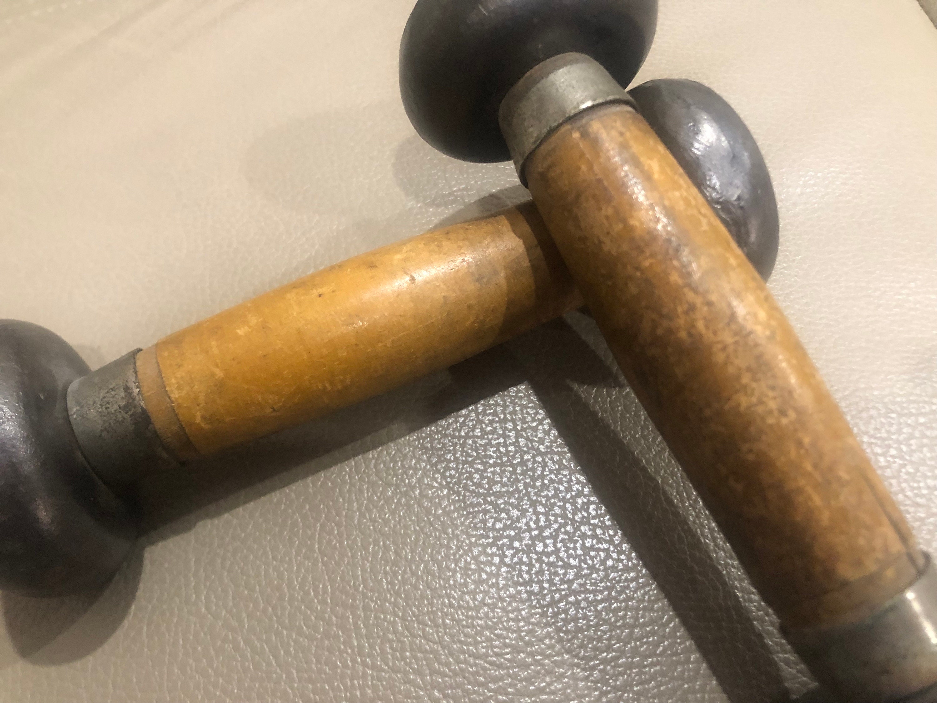 Antique 1890-1900 Eugen Barlow Hand Weights/dumbels for Bodybuilding - Etsy