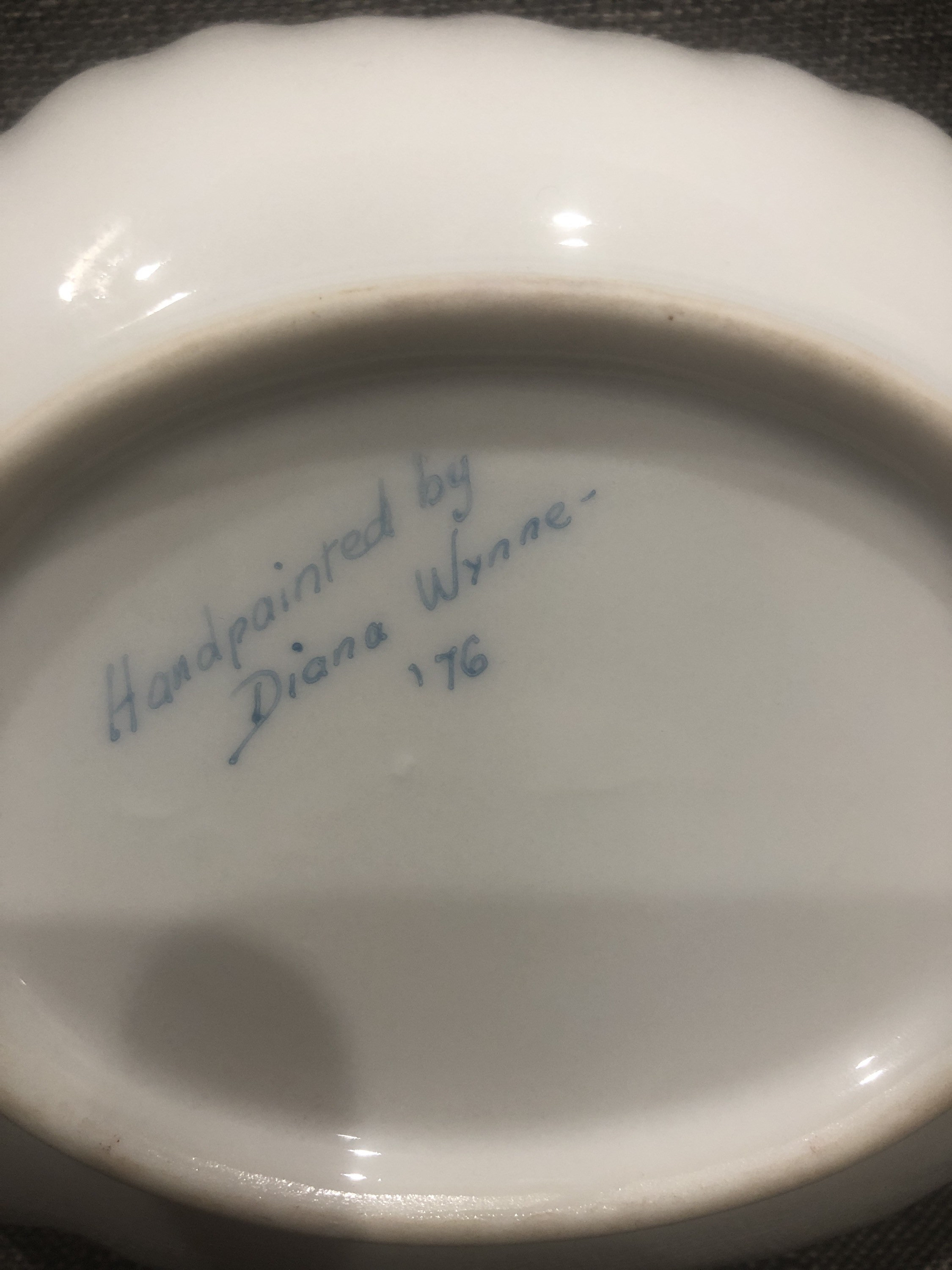 Renowned Australian Artist: Diana Wynne Hand Painted - Etsy