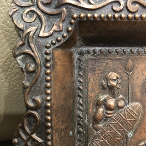 Edwardian Wall Plaque of Early Australian Symbols Made of Copper - Etsy