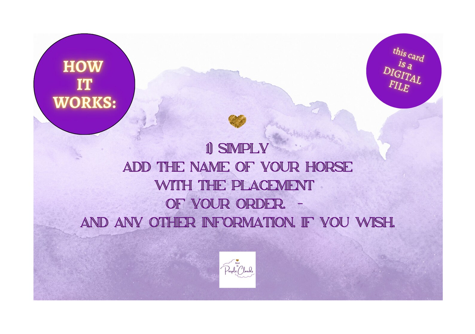 Personalized Horse Loss Card, Custom Horse Loss Sympathy Card, Horse ...