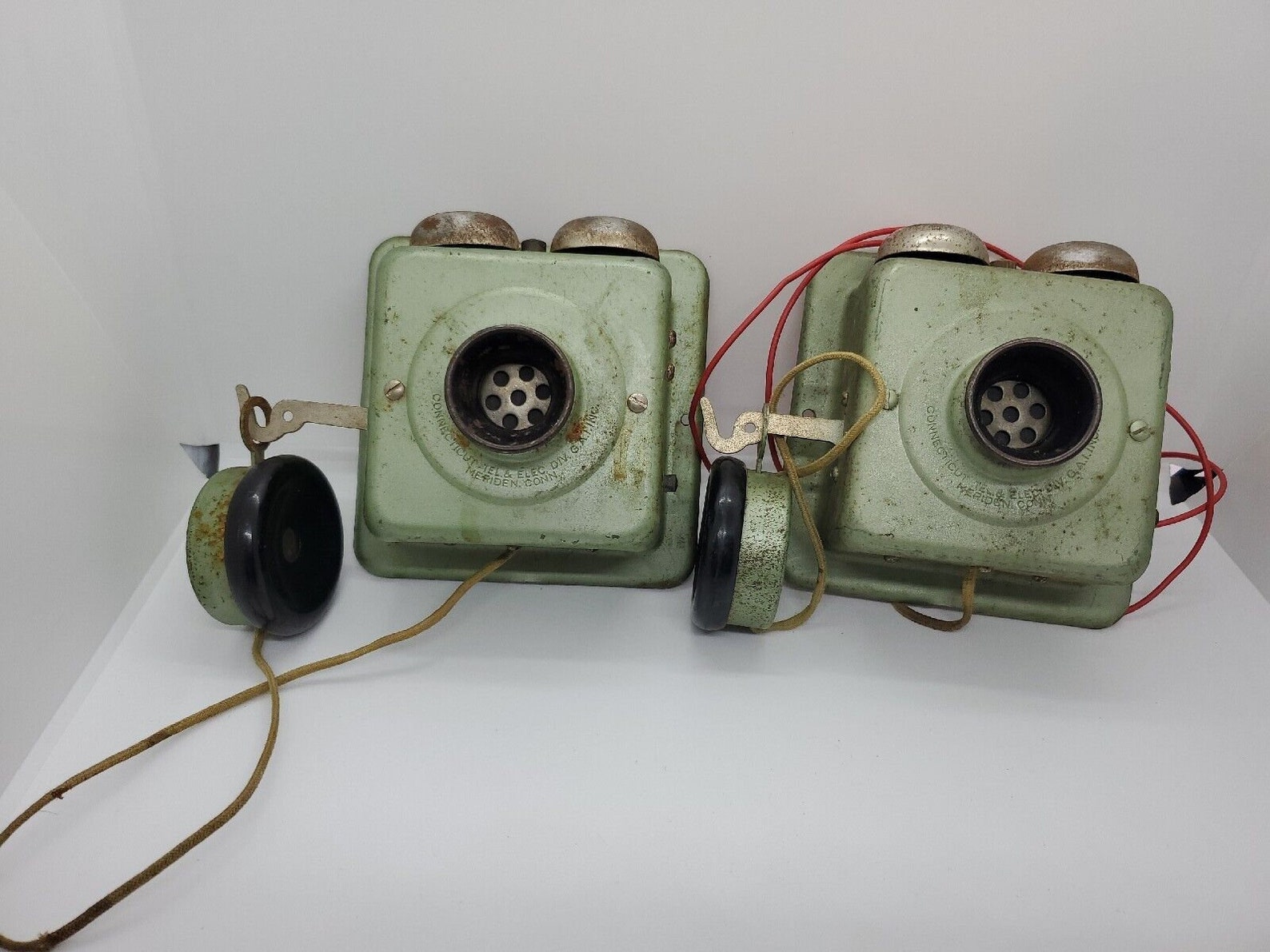 Vintage Connecticut Telephone and Electric Co. Meridian Wall Box ...