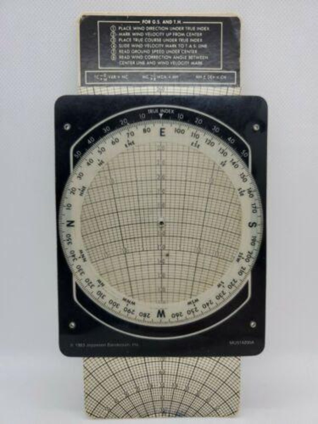 Jeppesen Flight Computer ~ Model: MU514200A ~ 1983 Vintage - Etsy