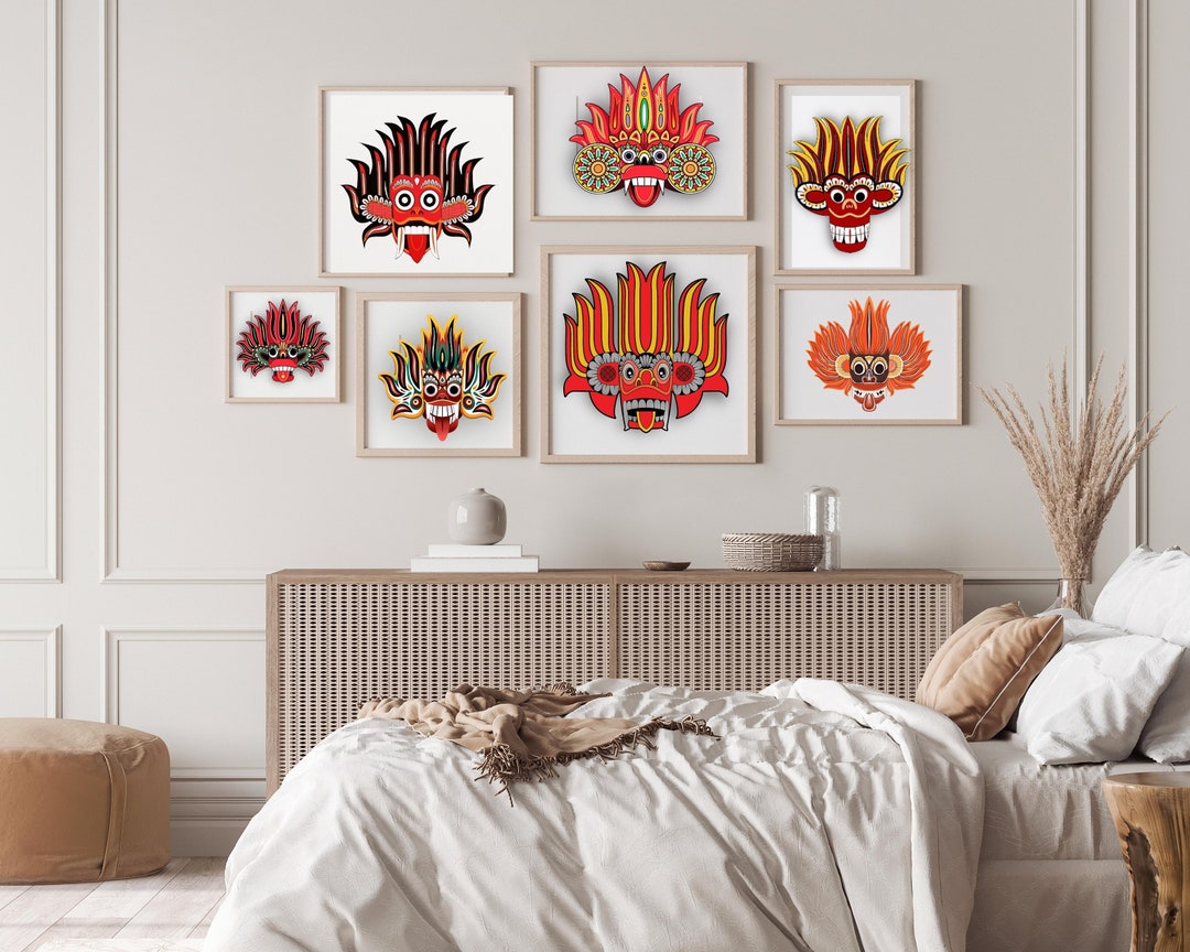 Traditional Arts Screamers Fantasy Wall Art Horror Decore - Etsy Australia