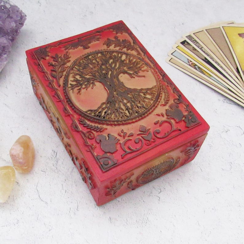 Tree of Life Tarot Box - Etsy Canada