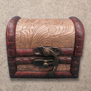 Mini Treasure Chest With Latch (one Piece) - Choose Style! - Etsy