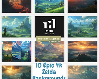 10 Zelda Inspired PC Desktop Wallpapers | 4K Hyrule Gaming Backgrounds ...
