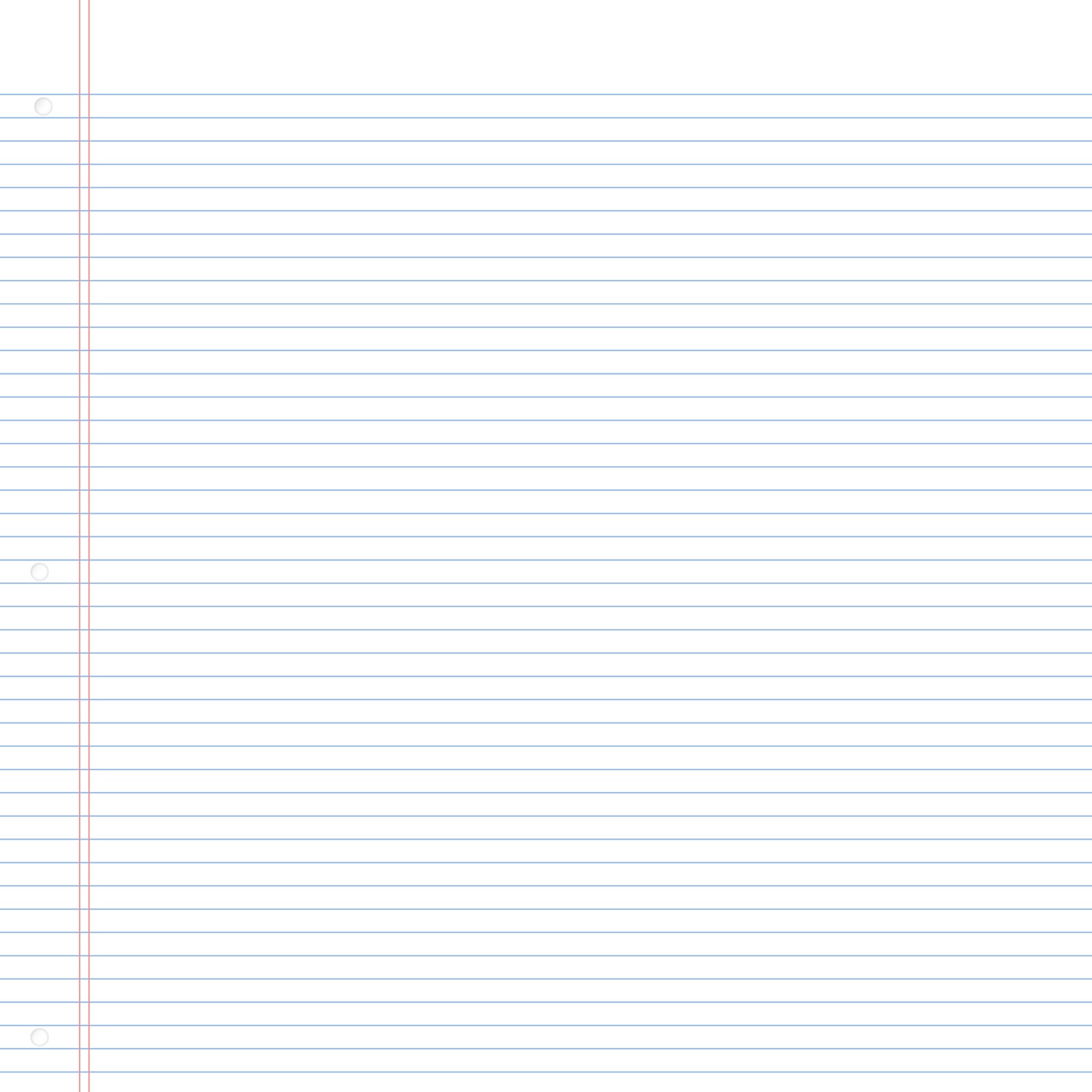 Lined Notebook Paper PNG, Digital Download, School Paper PNG ...