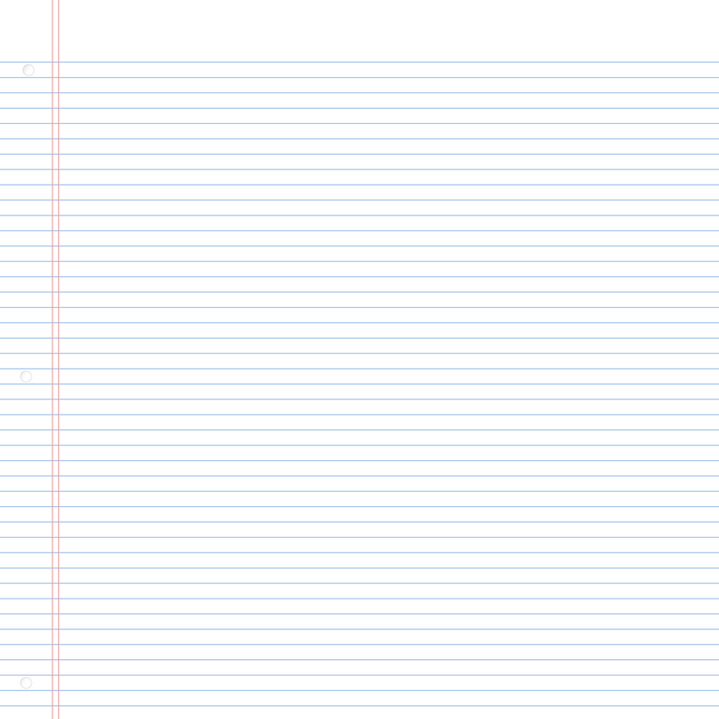 Lined Notebook Paper PNG, Digital Download, School Paper PNG ...