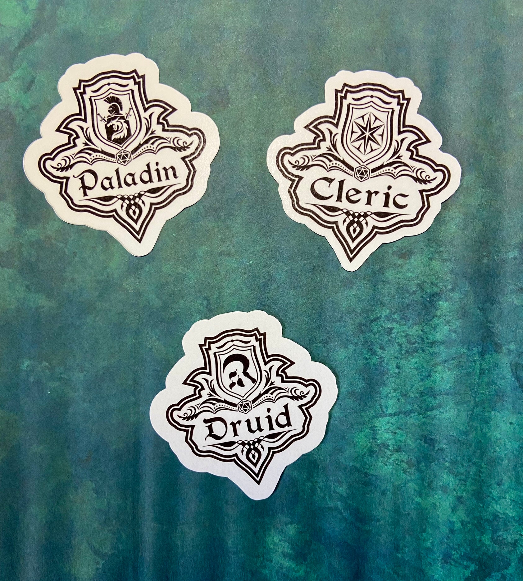 Dnd Decals Class Icon Stickers for PC, Laptop, Journals - Etsy