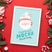 PRINTABLE Peppermint Mocha Sign, Winter Wall Decor, Christmas Wall Art ...