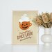 PRINTABLE Pumpkin Spice Latte Sign, Fall Decor, Coffee Bar Decor, Wall ...