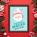 PRINTABLE Peppermint Mocha Sign Winter Decor Print Christmas - Etsy