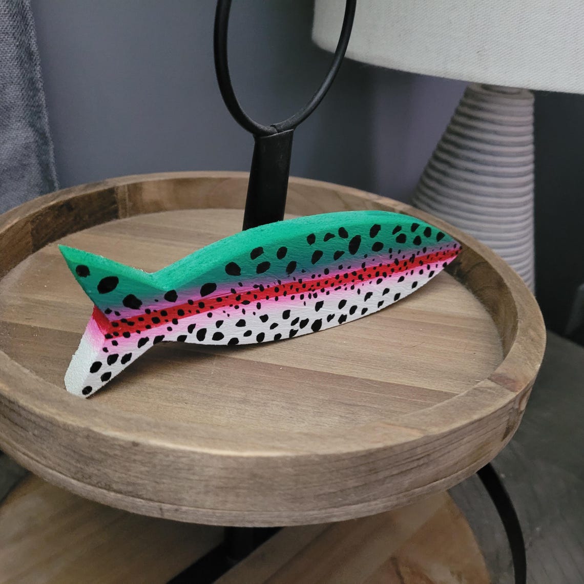 Wooden Fish. Fishing Theme Decor. Coastal Decor. Lake House Decor ...