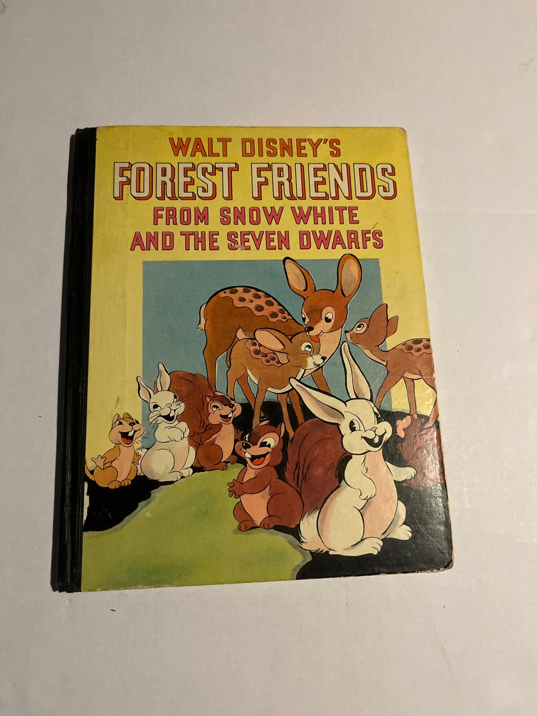 Walt Disneys Forest Friends From Snow White and the Seven Dwarfs - Etsy