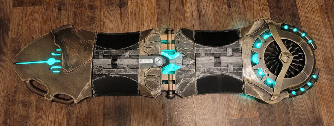 Ekko Hoverboard From Arcane - Blueprints / Files - Etsy