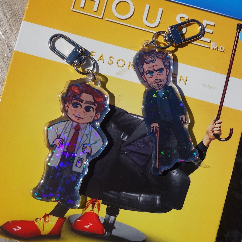Dr House Wilson Keychain - Etsy
