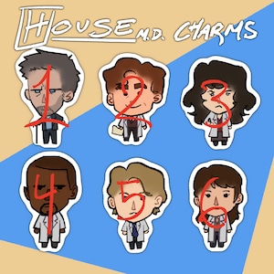 1.5 Inch House MD Glitter Acrylic Charm Keychains - Etsy