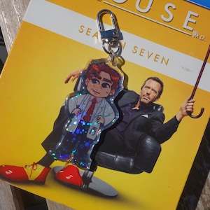 3 Inch House MD Greg House James Wilson Holographic Acrylic Charm ...