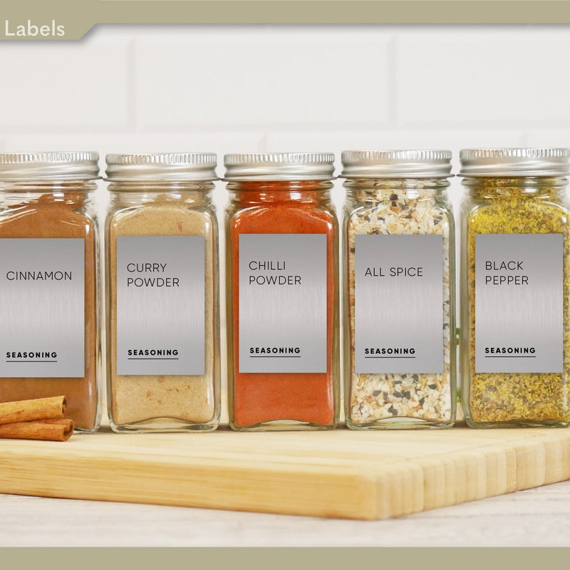 Spice Labels - Etsy