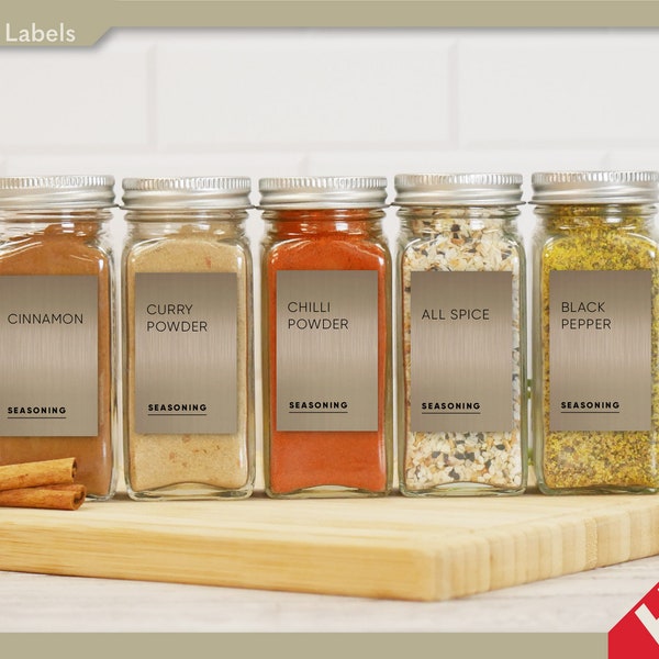 Spice Labels - Etsy