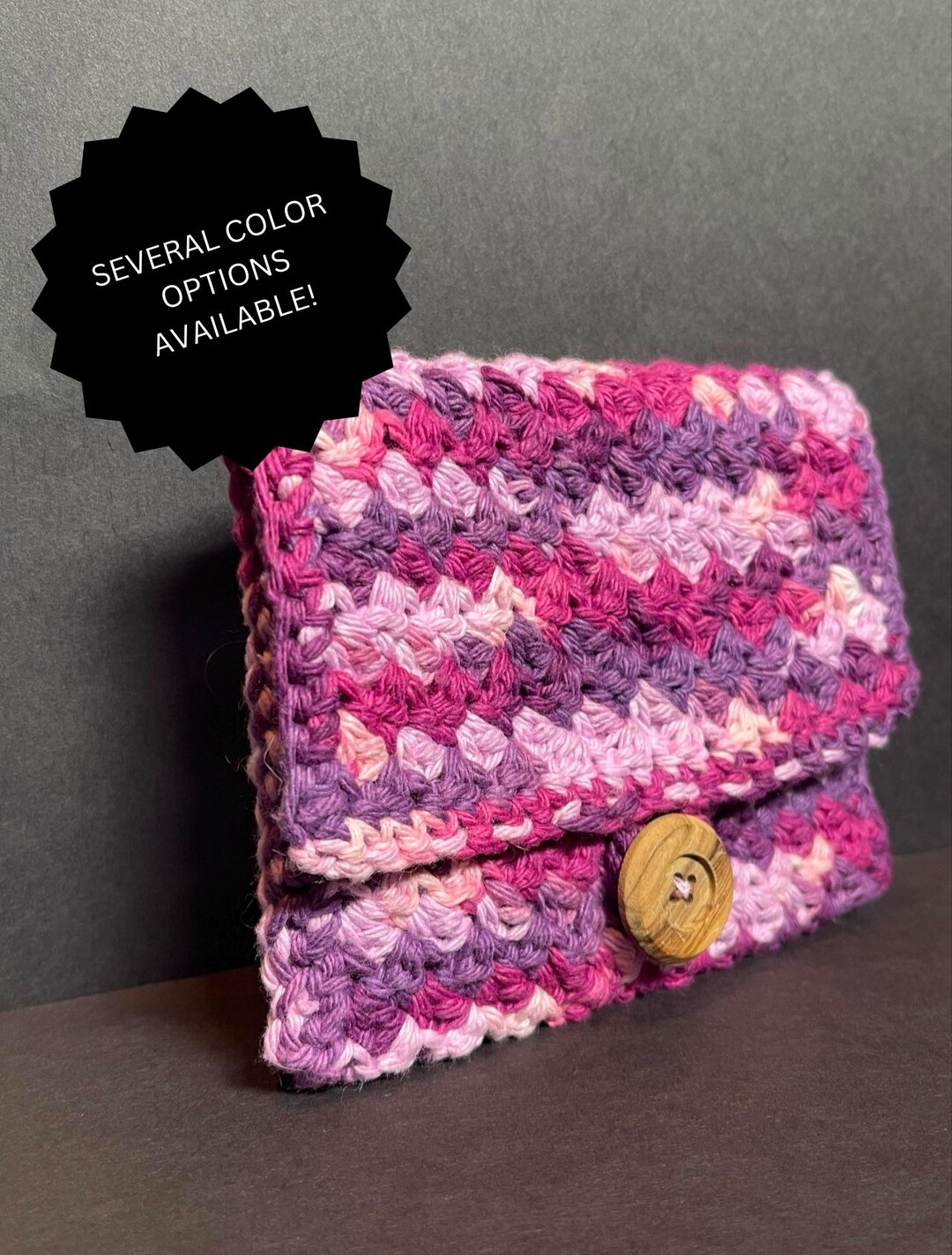 Crochet Wallet | Crochet Money Pouch | Gifts for Her | Wallet Handmade ...