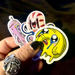 Adventure Time Cartoon Sticker Pack Princess Bubblegum Treetrunks ...