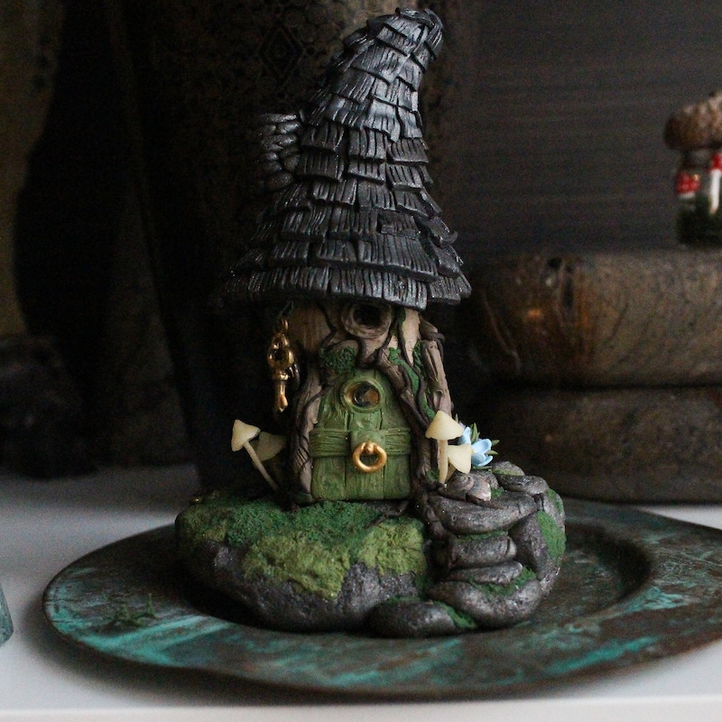 Clay Fairy House - Etsy
