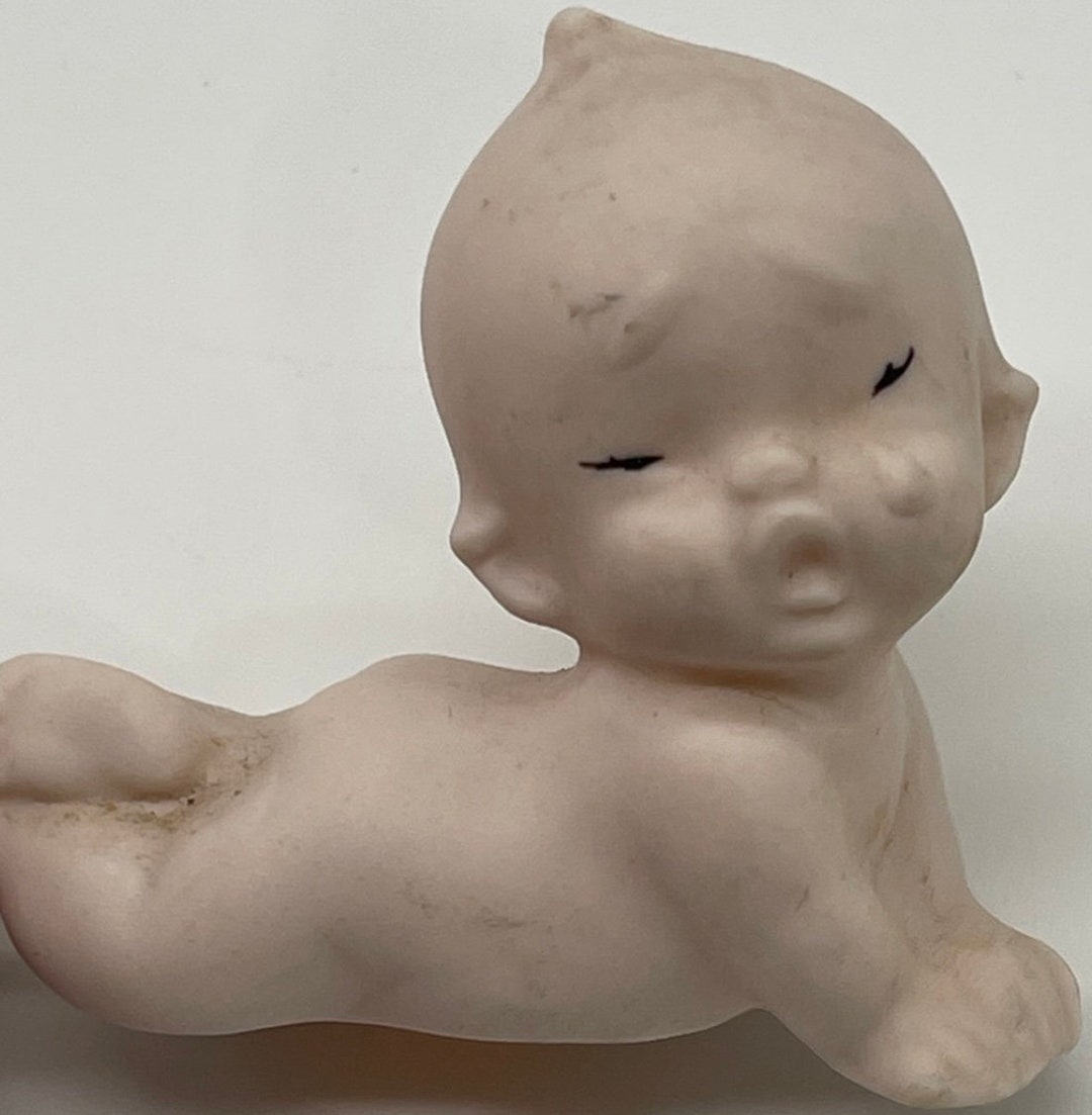 Vintage Crying Kewpie Style Baby Figurine Kitschy Cute - Etsy