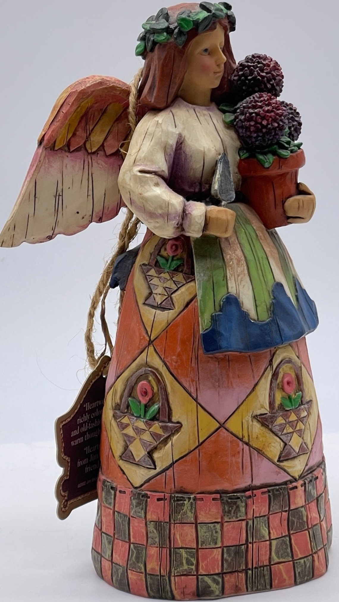 Vintage Jim Shore Angel of Persistence 2002 108920 With Tag. - Etsy