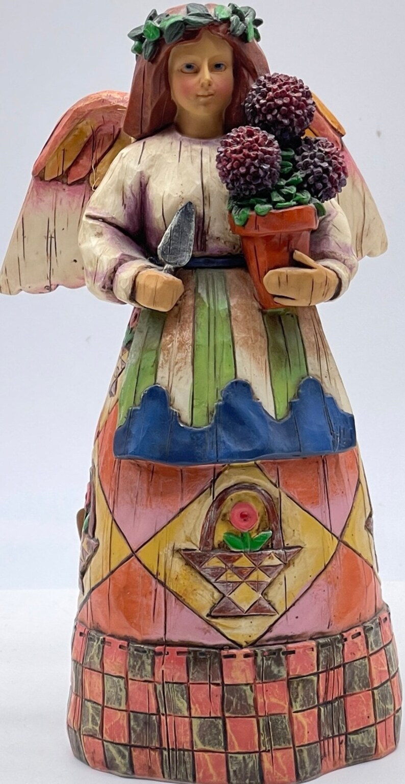 Vintage Jim Shore Angel of Persistence 2002 108920 With Tag. - Etsy