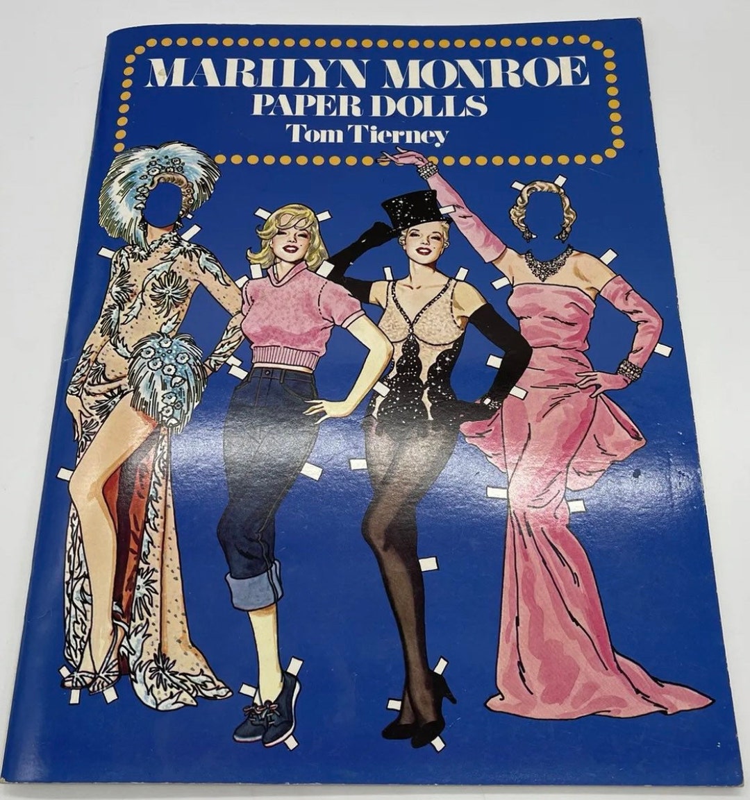 Vintage Tom Tierney Marilyn Monroe Paper Dolls 1979. - Etsy
