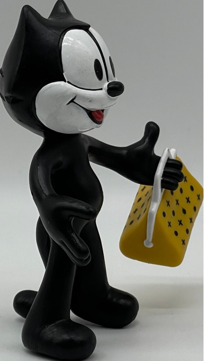 Vintage Bendable Felix The Cat Figure Posable Toy With Suitcase - Etsy ...