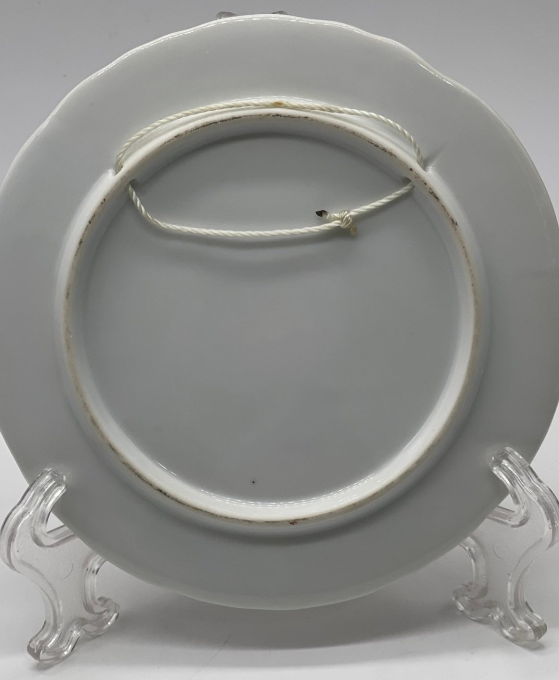 Vintage Hand Painted Pink Roses Plate Trivet Wall Hanging Mary - Etsy