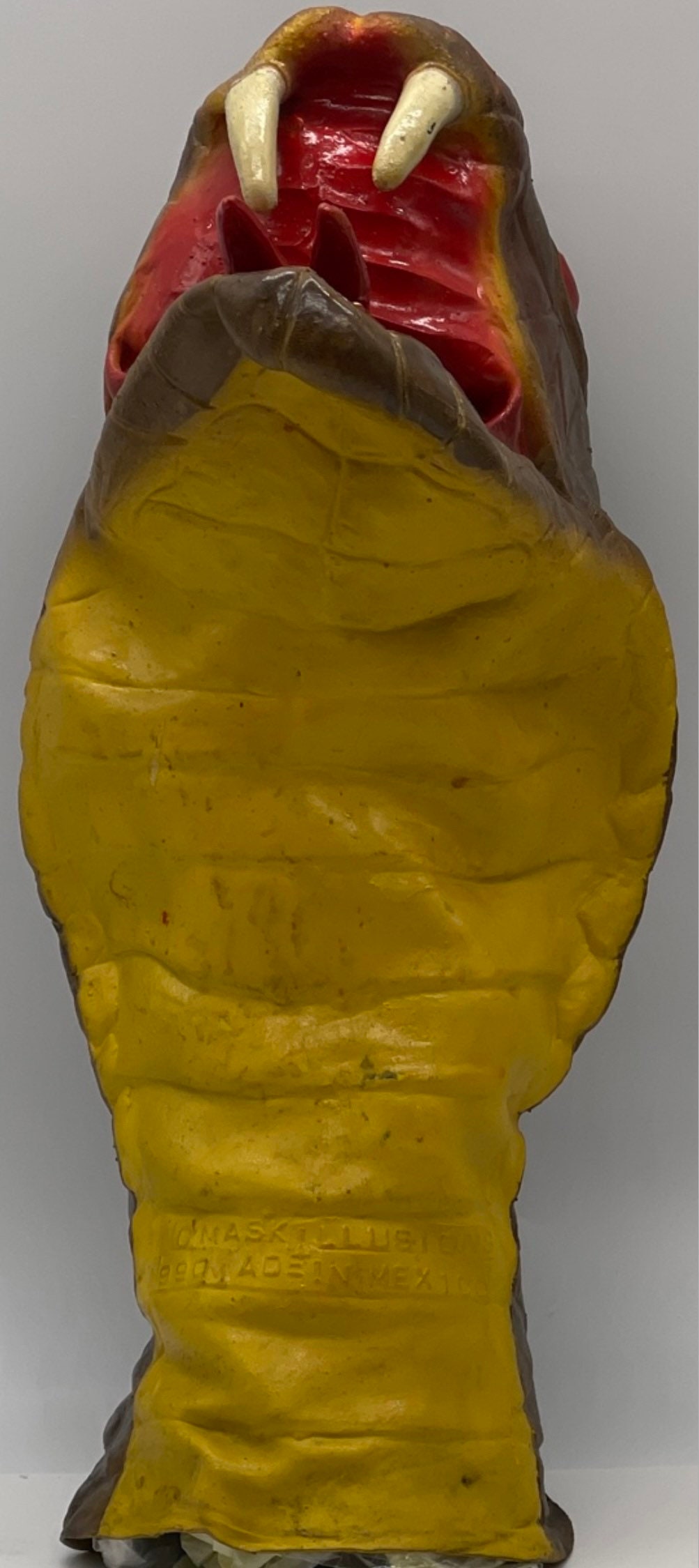 Rare Vintage Cobra Snake Rubber Hand Puppet Scary Anaconda Cmask ...