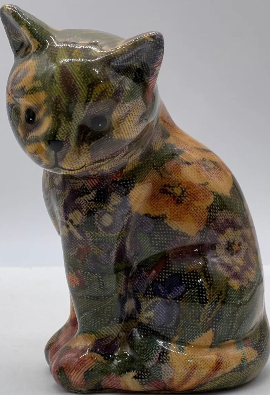 Vintage Cat Kitten Floral Decoupage Patchwork Victorian Style - Etsy