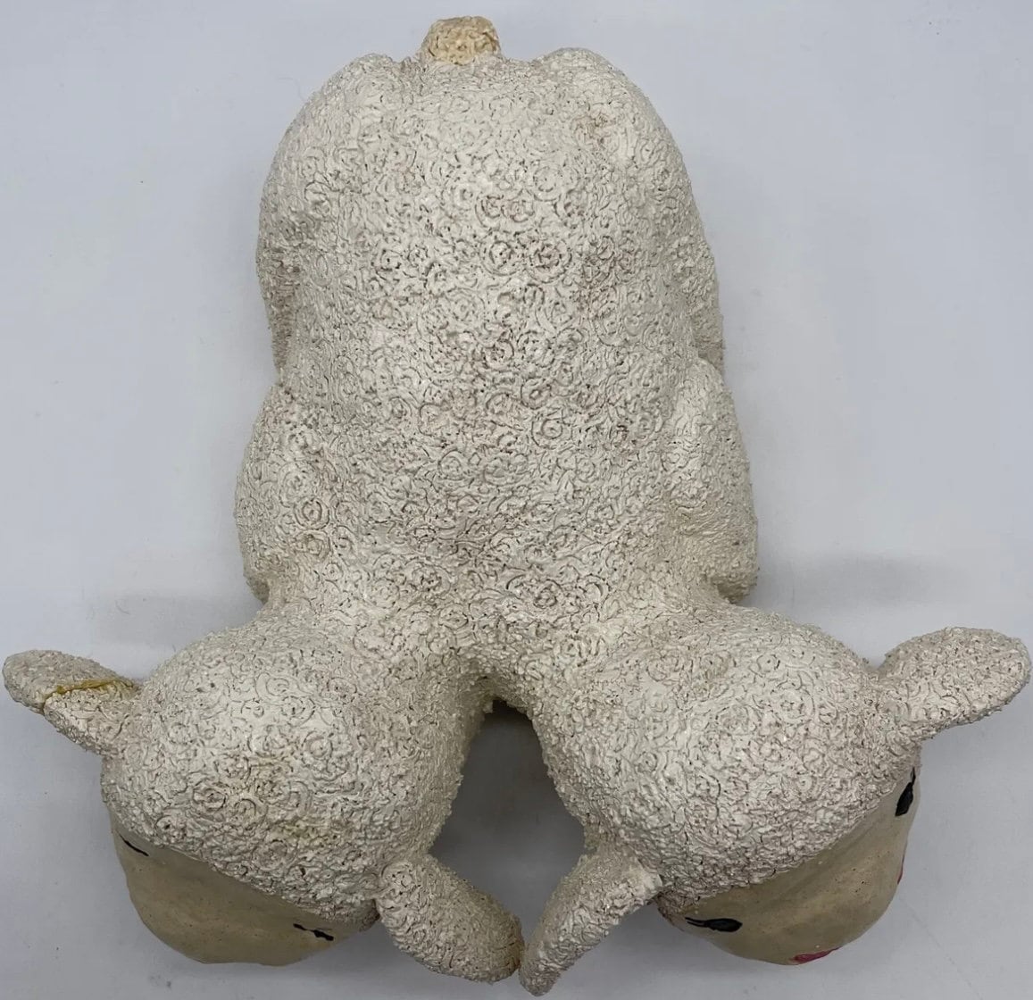OOAK Two Headed Sheep Sculpture Creepy Lamb Made by Austin - Etsy