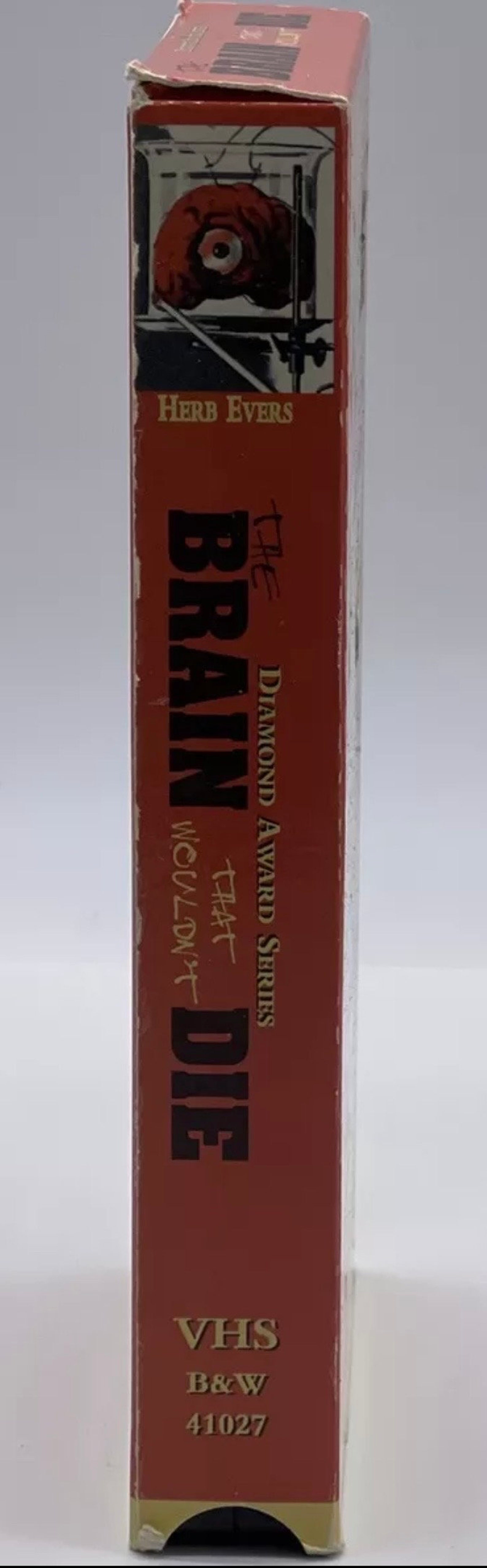 The Brain That Wouldn't Die VHS Horror Movie Cult Classic Black & White ...