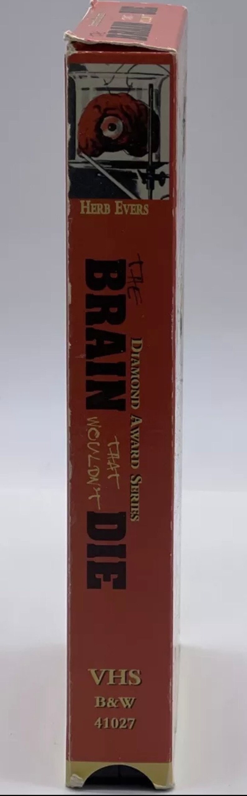 The Brain That Wouldn't Die VHS Horror Movie Cult Classic Black & White ...