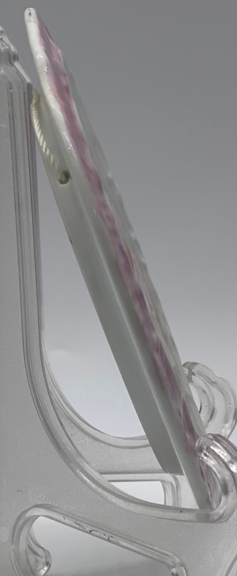 Vintage Hand Painted Pink Roses Plate Trivet Wall Hanging Mary - Etsy